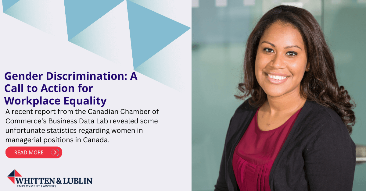 Gender Discrimination: A Call for Workplace Equality - Whitten & Lublin