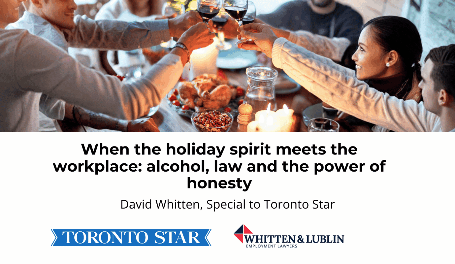 When the holiday spirit meets the workplace: alcohol, law and the power ...